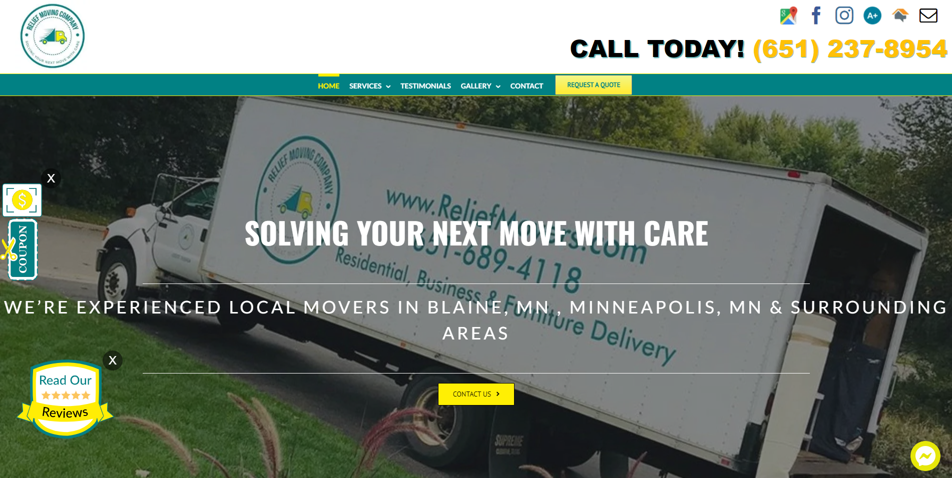 Moving Company Websites | Web Design Service for Movers